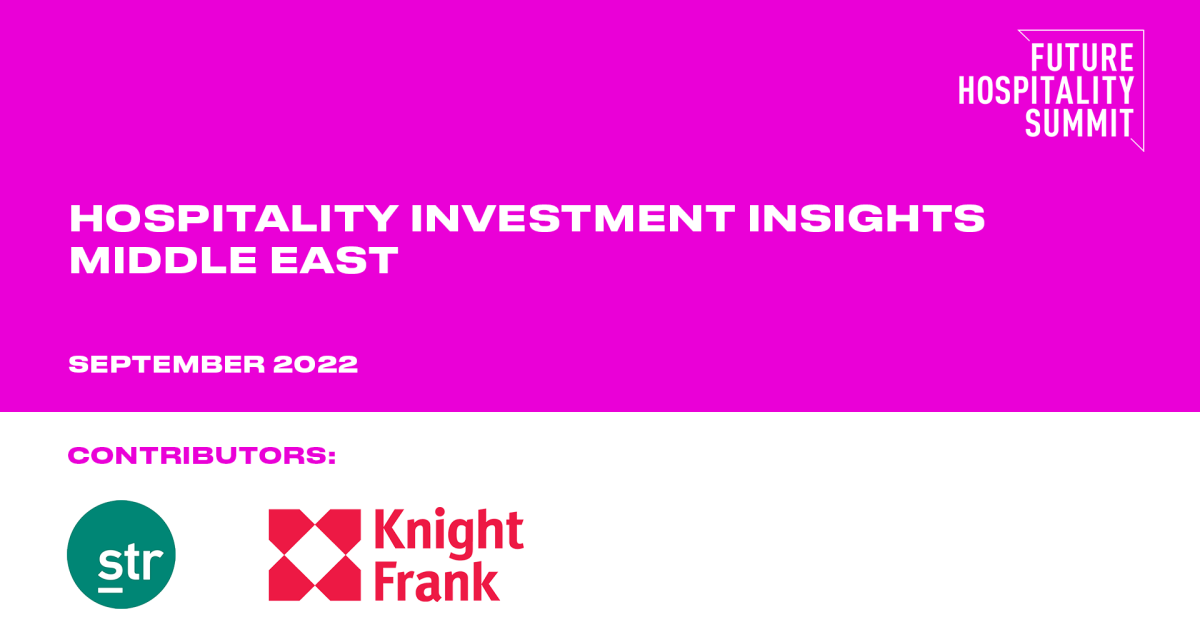 Future Hospitality Summit (FHS) | Hospitality investment outlook…