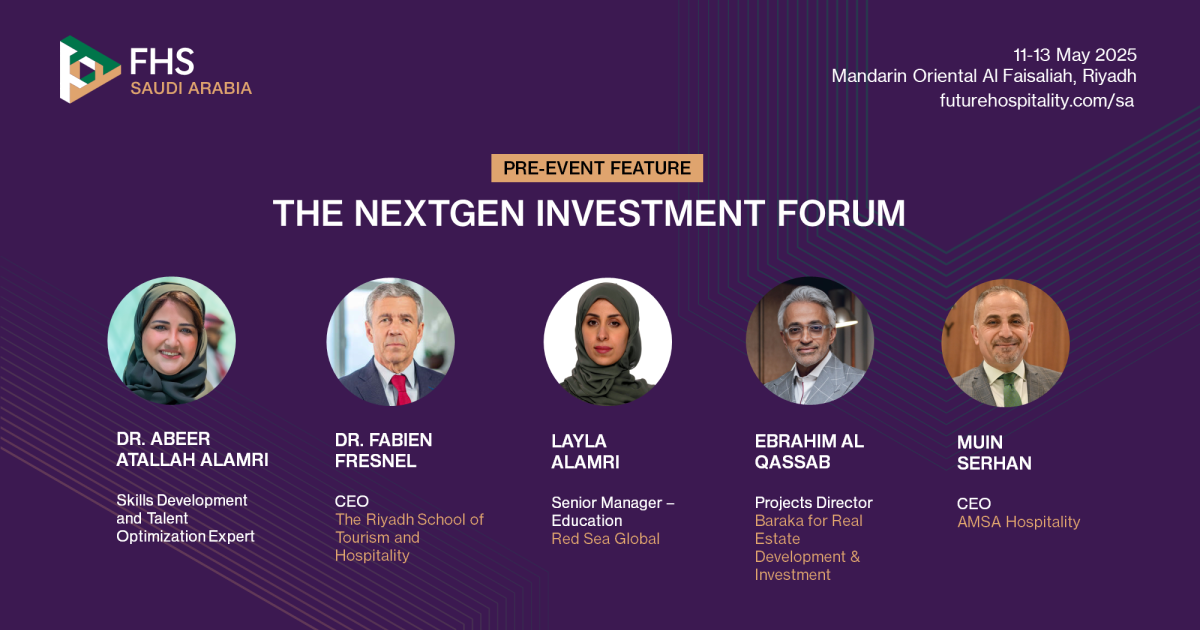 Future Hospitality Summit - Saudi Arabia | The NextGen Investment…